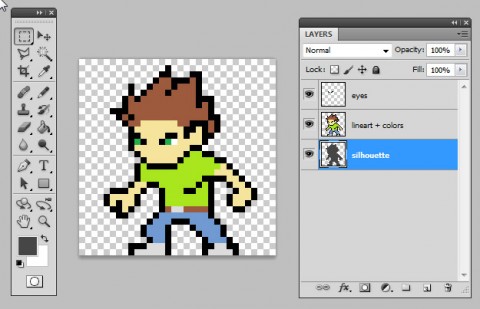 Pixel Art Tutorial – Colouring