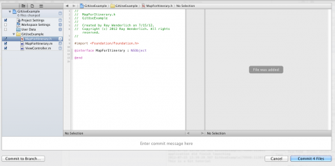 How To Use Git Source Control with Xcode in iOS 6 | raywenderlich.com