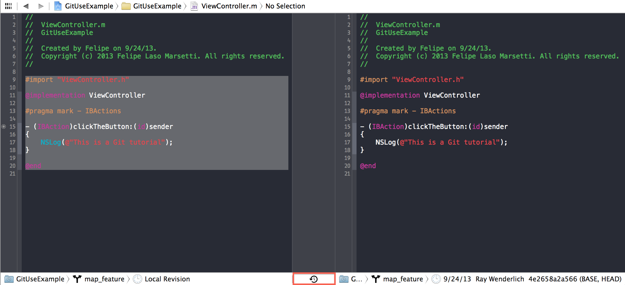 How To Use Git Source Control with Xcode in iOS 7