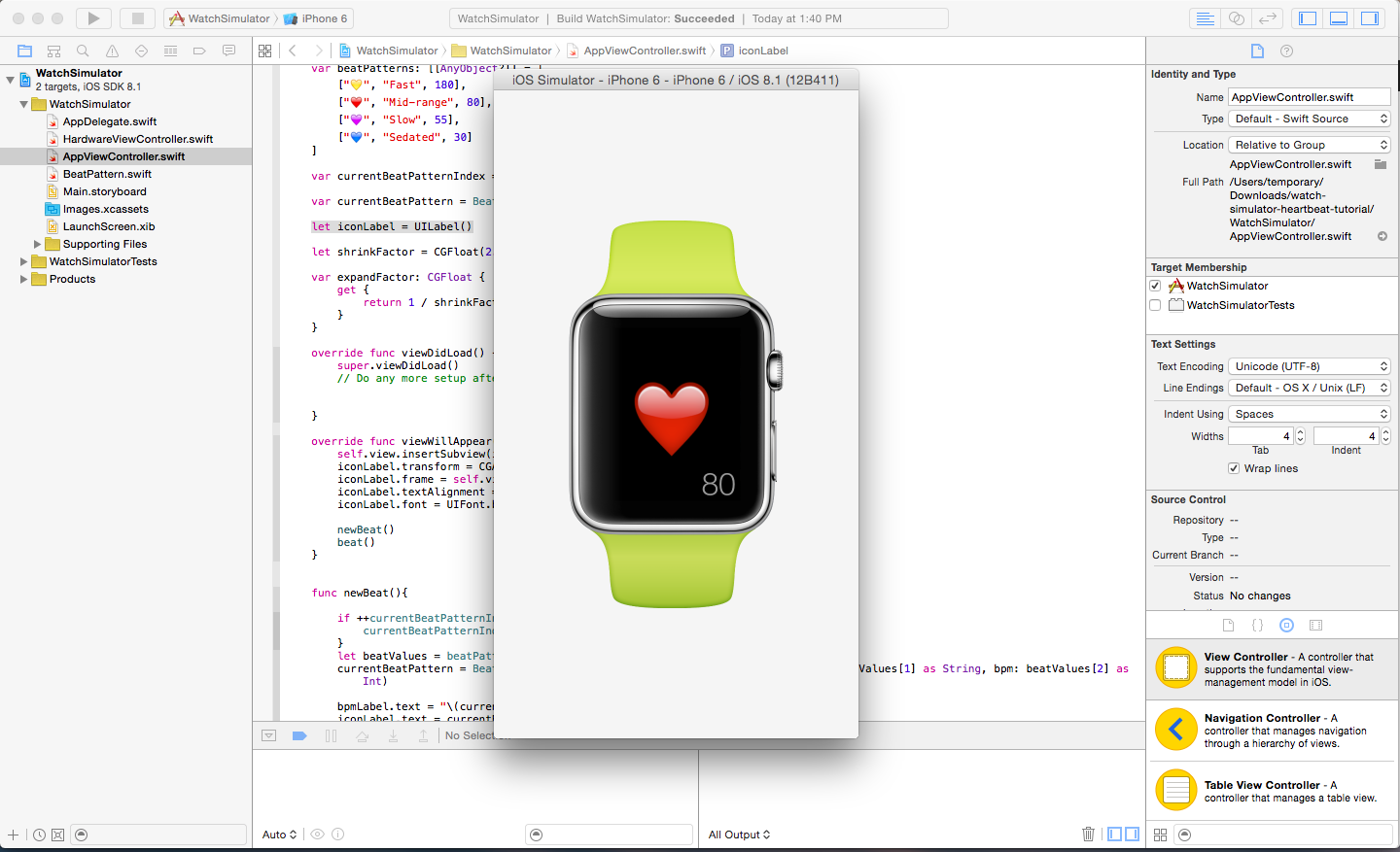 Preparing for the Apple Watch: a Prototype Heartbeat App | Kodeco