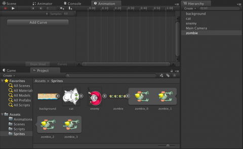 Unity 4.3 2D Tutorial: Animations | Kodeco