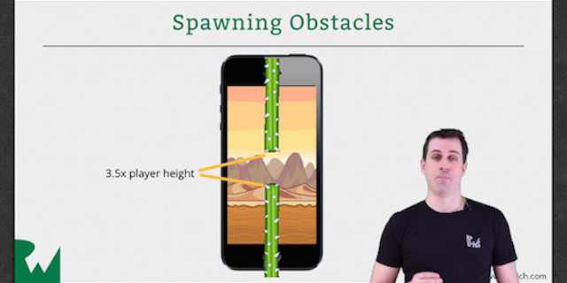 Video Tutorial How To Make A Game Like Flappy Bird In Swift Part 4 Spawning Obstacles Kodeco