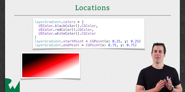 Video Tutorial: CALayers Part 2: CAGradientLayer | Kodeco