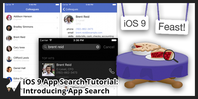 iOS 9 App Search Tutorial: Introduction to App Search | Kodeco