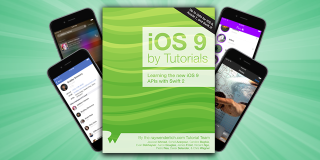 iOS 9 by Tutorials Now Available! | Kodeco