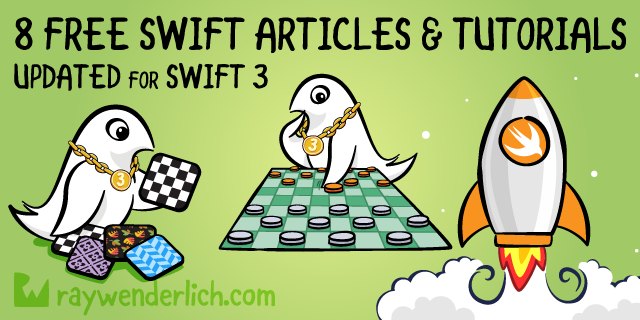 8 Free Swift Tutorials Updated For Swift 3 Kodeco