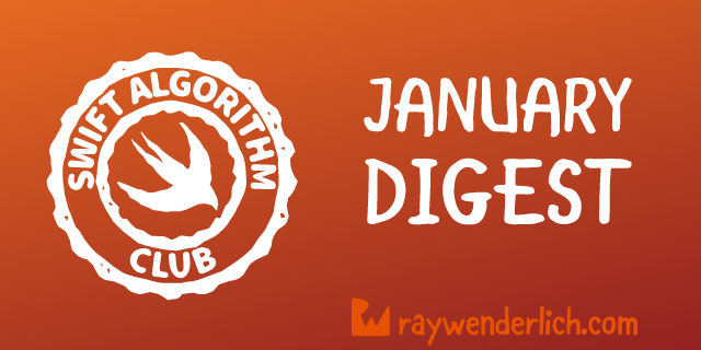 Swift Algorithm Club January Digest Kodeco