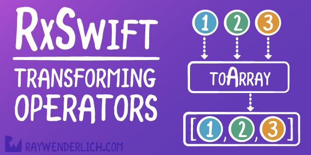 RxSwift: Transforming Operators | Kodeco