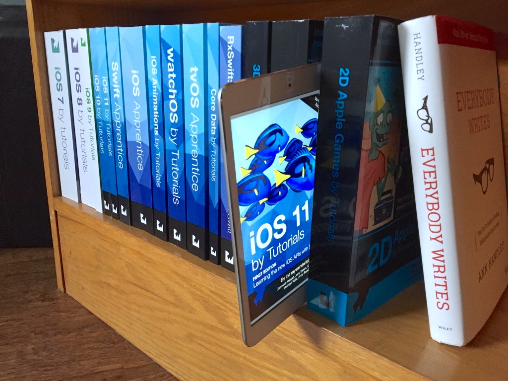 raywenderlich.com iOS 11 and Swift 4 Print Books Available Now! | Kodeco
