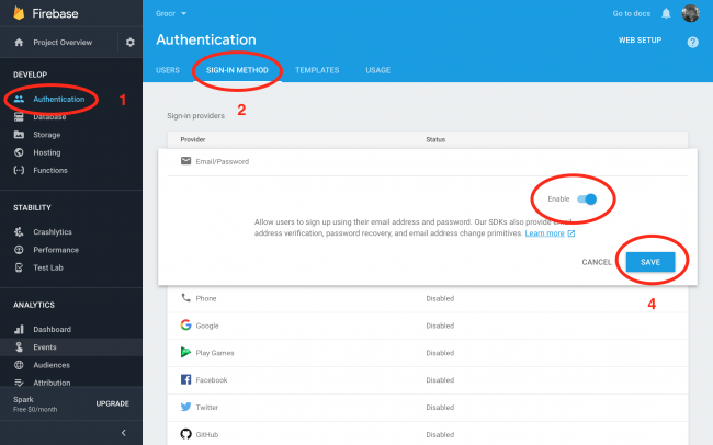Firebase Beginner Tutorials