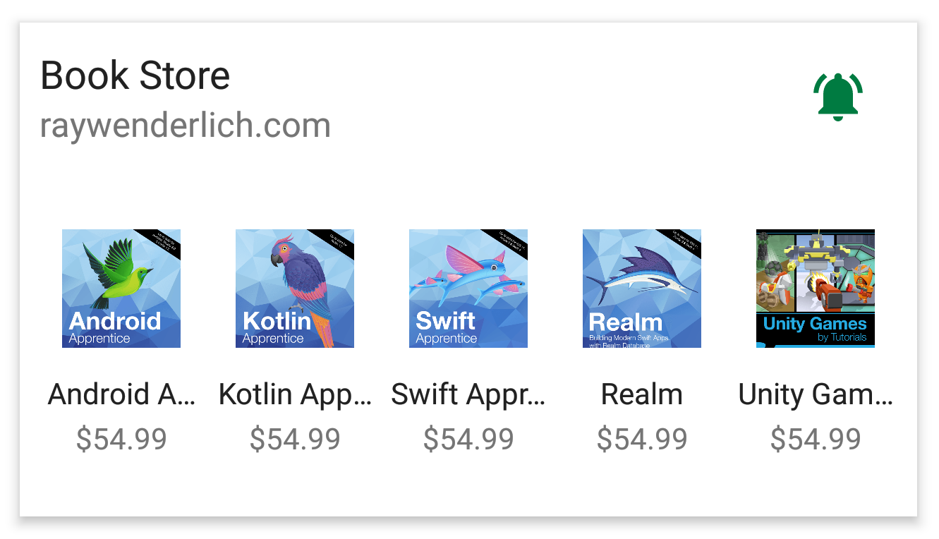 Android Slices: Getting Started | Kodeco