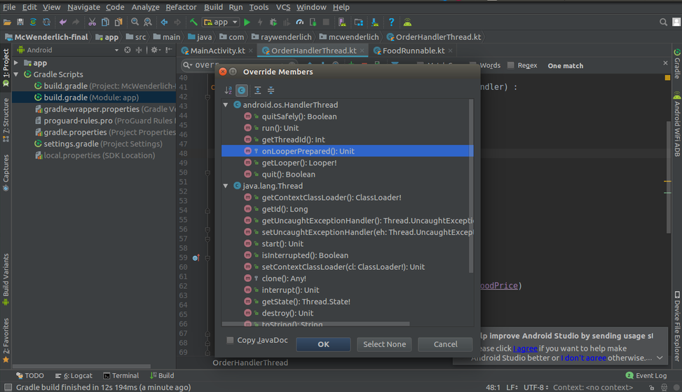 Threading With HandlerThread in Android | Kodeco, the new raywenderlich.com