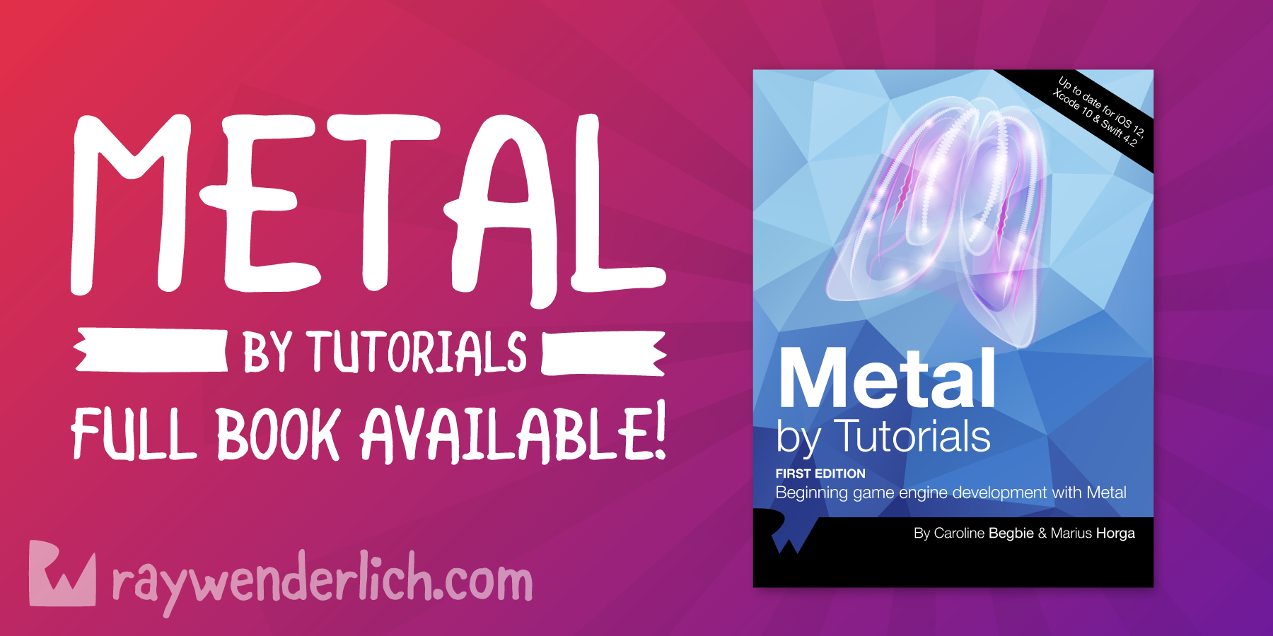 Metal by Tutorials: Full Book Now Available! | Kodeco