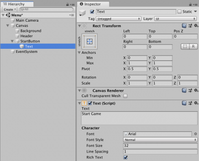 Introduction to Unity UI – Part 1 | kodeco.com, the new raywenderlich.com