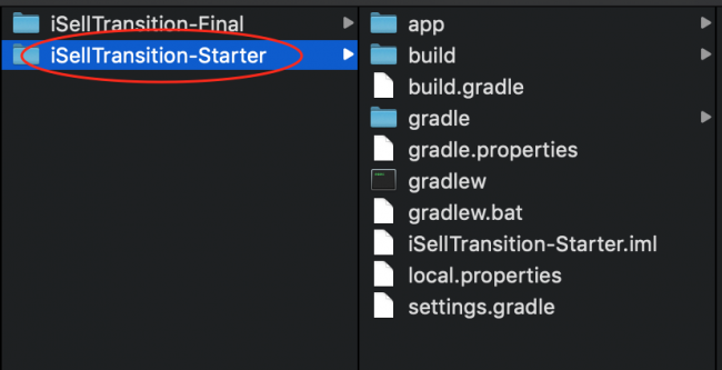 Android Transition Framework Getting Started