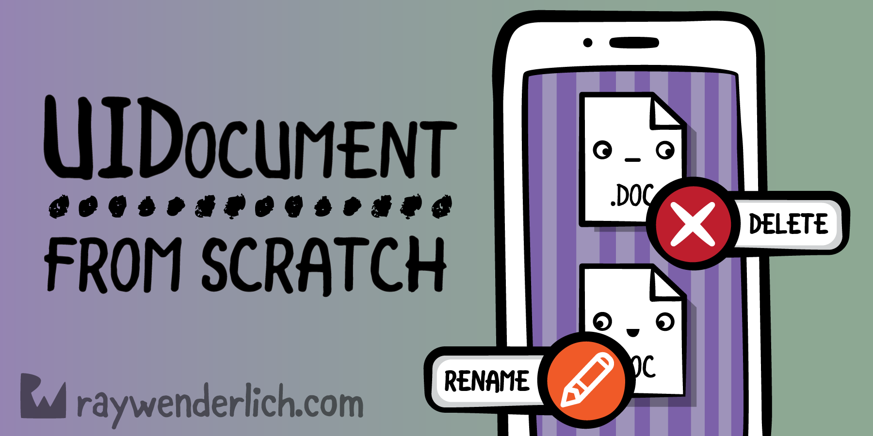 UIDocument From Scratch | Kodeco