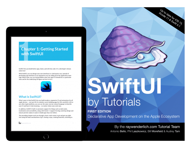 SwiftUI by Tutorials – New Version Available! | Kodeco