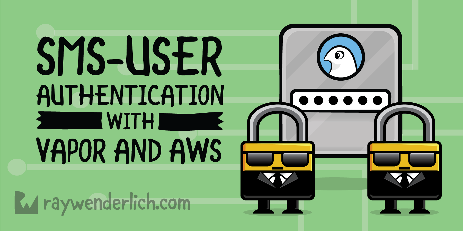 My first tutorial at RayWenderlich.com: “SMS user authentication with Vapor and AWS” - Natan ...