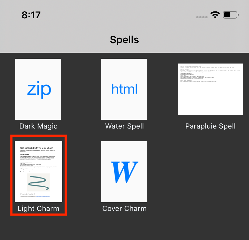 QuickLook Previews for iOS: Getting Started | Kodeco, the new ...