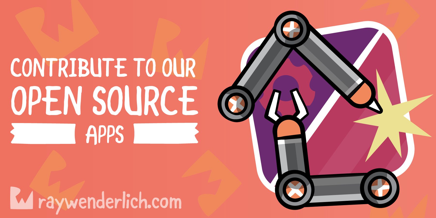 Contribute to Our Open Source Apps and Give Back to the Community! | Kodeco