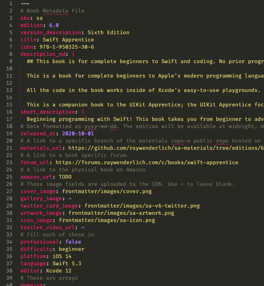 How Does the raywenderlich.com Tech Stack Work for Books? | Kodeco