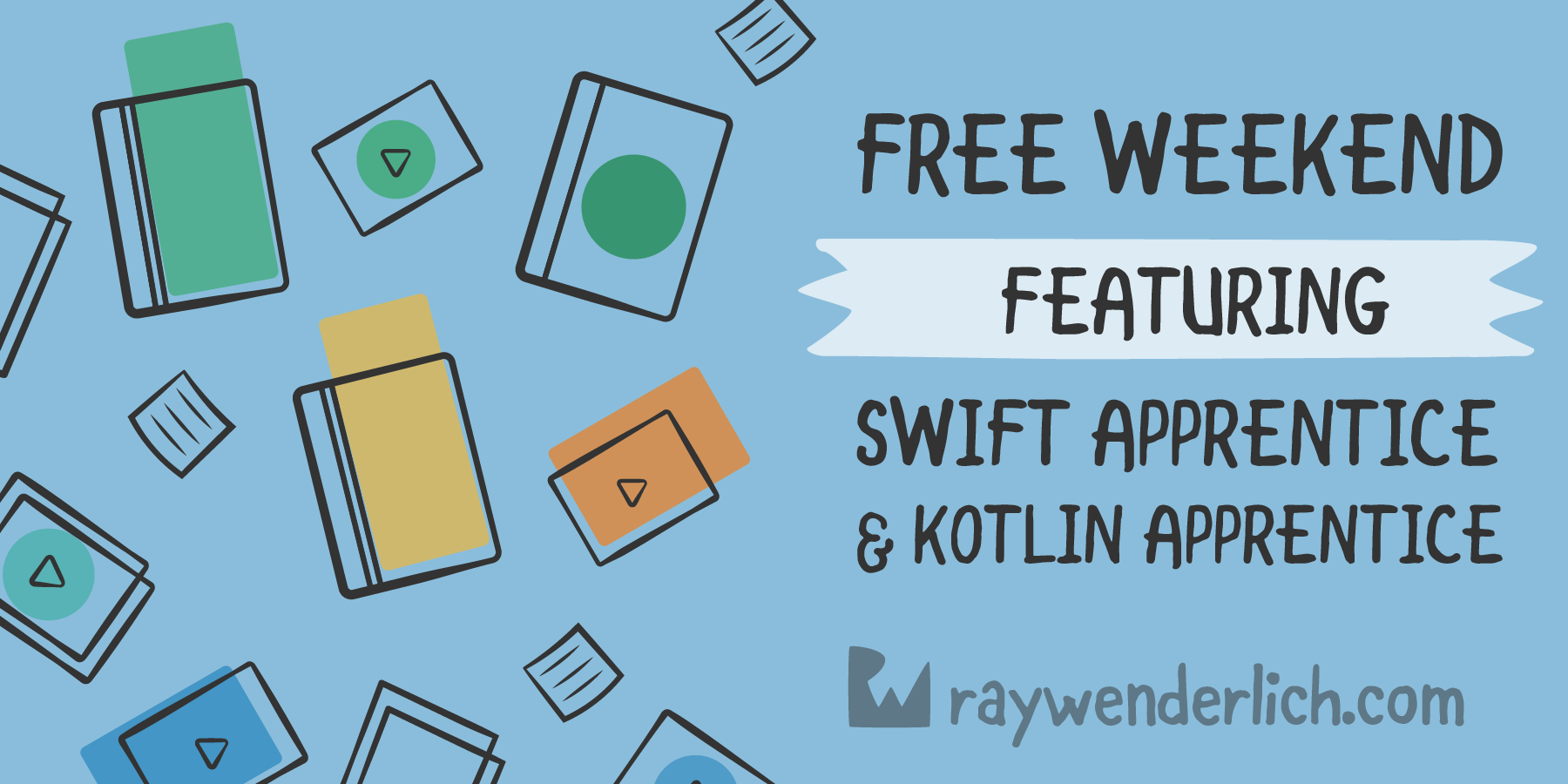 Free Weekend for Swift Apprentice and Kotlin Apprentice Books! | Kodeco