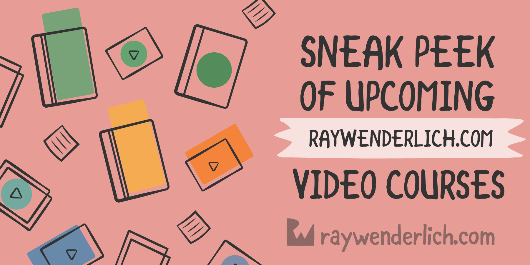 Sneak Peek of Upcoming Courses at raywenderlich.com | Kodeco