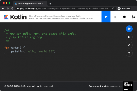 Kotlin Playground: Getting Started | Kodeco