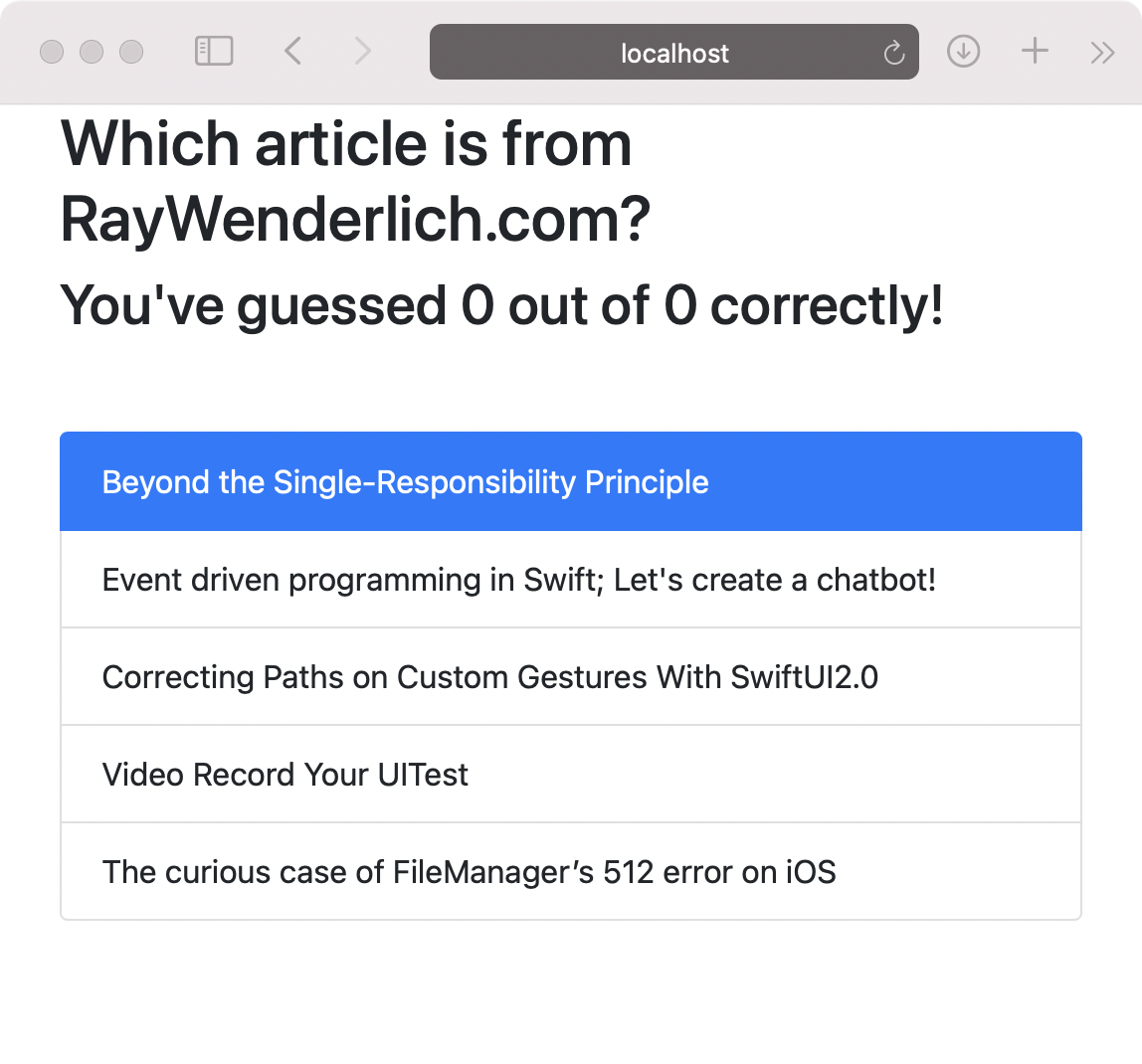 Getting Started With Vue and Vapor | Kodeco