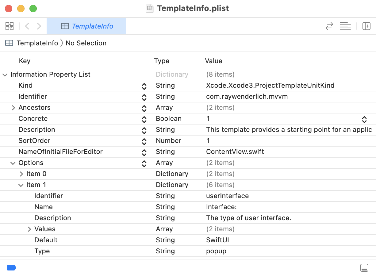 Xcode Project and File Templates | Kodeco