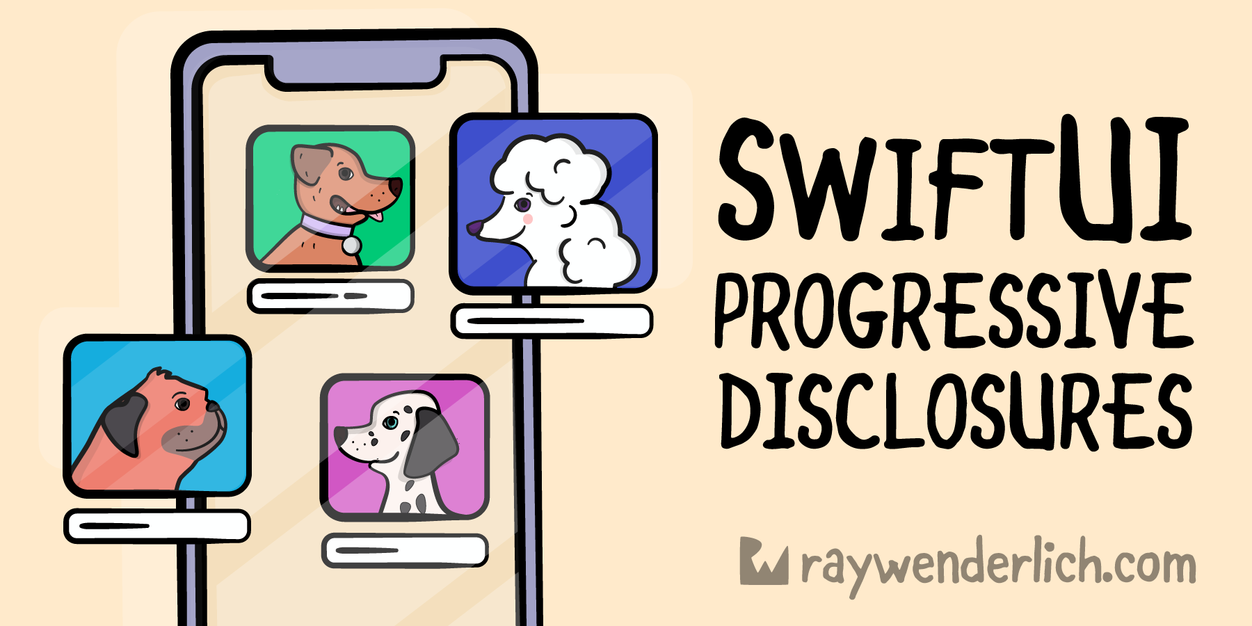 Swiftui Progressive Disclosures Tutorial Kodeco